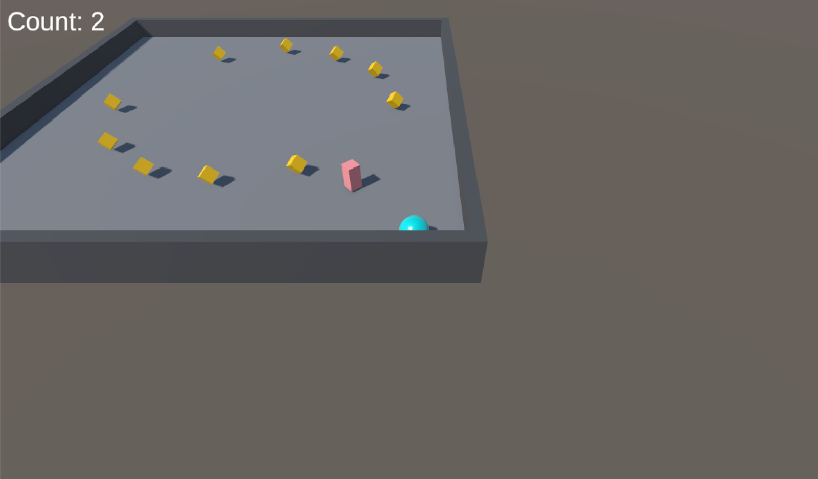 Lab Homework 3: Roll-a-Ball | VR Locomotion Blog